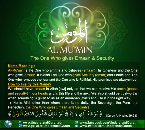 And the Answer is . . . Al-Mu’min! – Understand Al Quran Academy