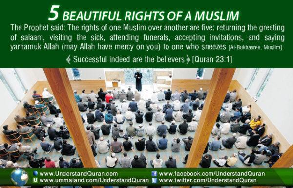 5 Beautiful Muslim Rights – Understand Al Quran Academy