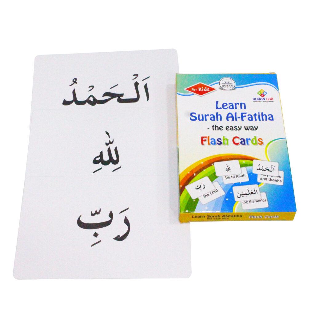 Flash Cards Learn Surah Al-Fatiha – the easy way! – Understand Al Quran ...